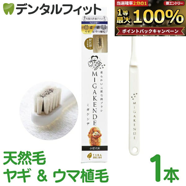 ▼ミガケンデ関連商品 ヤギ＆ウマ植毛 1本 はこちら ヤギ＆ウマ植毛 2本 はこちら ヤギ＆ウマ植毛 3本 はこちら ヤギ植毛 1本はこちら はこちら ヤギ＆ウマ 斜めカット植毛 1本 はこちら 犬用歯磨き粉 1本 20g はこちら 「天然...