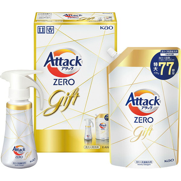 商品説明プッシュ回数で量を調整、片手で計るワンハンドタイプ。「アタック液体史上 最高の清潔力」を贈る。●アタックZEROワンハンド本体(380g)×1、アタックZERO詰替用(770g)×1ITEM INFORMATIONJAN490130...