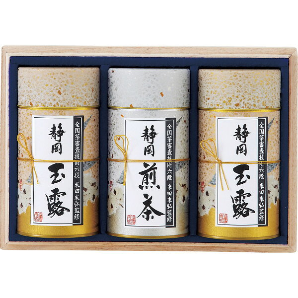 商品説明全国茶審査技術六段 芳香園製茶茶師・米田末弘監修。ほどよい渋みの煎茶とまったりとした旨みが特長の玉露の詰合せです。●静岡煎茶110g×1、静岡玉露100g×2ITEM INFORMATIONJAN4523374307934