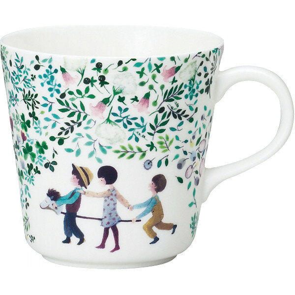 商品説明自然と共に暮らし四季の花々や風景を描くアンナ・エミリア。彼女の愛らしく深みのあるデザイン画をテーブルウェアに彩りました。グリーティングマグは「贈る言葉」を愛らしいイラストと共に届けるギフトです。様々なプレゼントシーンにぴったりなメッ...