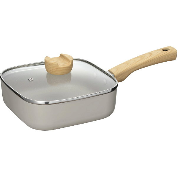 商品説明柔らかくて暖かいカラーリングでキッチンになじむデザインと底面が広い形状で使いやすさも抜群。マーブルコーティングはこびりつきにくく使いやすくお手入れしやすいです。ITEM INFORMATIONJAN4903779127113