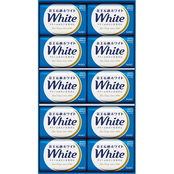 商品説明肌をやさしく洗える、きめ細かでのびの良い、クリームみたいな泡。●石鹸85g×10・ホワイトフローラルの香りITEM INFORMATIONJAN4901301232076