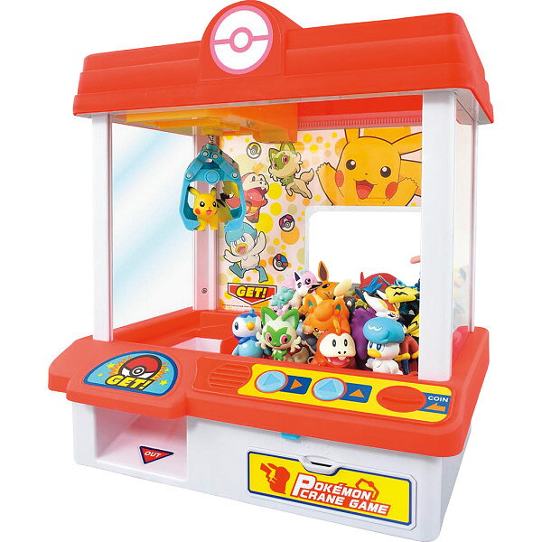 商品説明本体のスイッチを入れて付属のコインを入れるとゲームスタート!ボタン操作でアームを動かして景品(モンコレなど)をゲットすることが出来るクレーンゲームです。セット内容に、モンコレピカチュウが1体入っています。※セット内容以外のモンコレは...