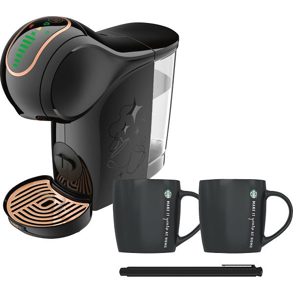 商品説明コーヒータイムに心あたたまるモーメントを。おうちでスターバックスを楽しもう。●セット内容=ネスカフェドルチェグストジェニオエスシェア本体×1、マグカップ×2、ペン×1ITEM INFORMATIONJAN4902201438544