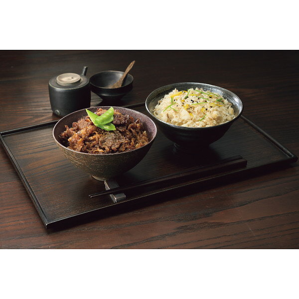 商品説明京都の老舗旅館が監修。国産の牛しぐれ煮丼と鯛ごはんをセットに致しました。●国産牛しぐれ煮丼240g・鯛ごはん200g・粉山椒0.2g×各2アレルギー表示特定原材料小麦特定原材料に準ずるもの牛肉、さば、大豆、ごま