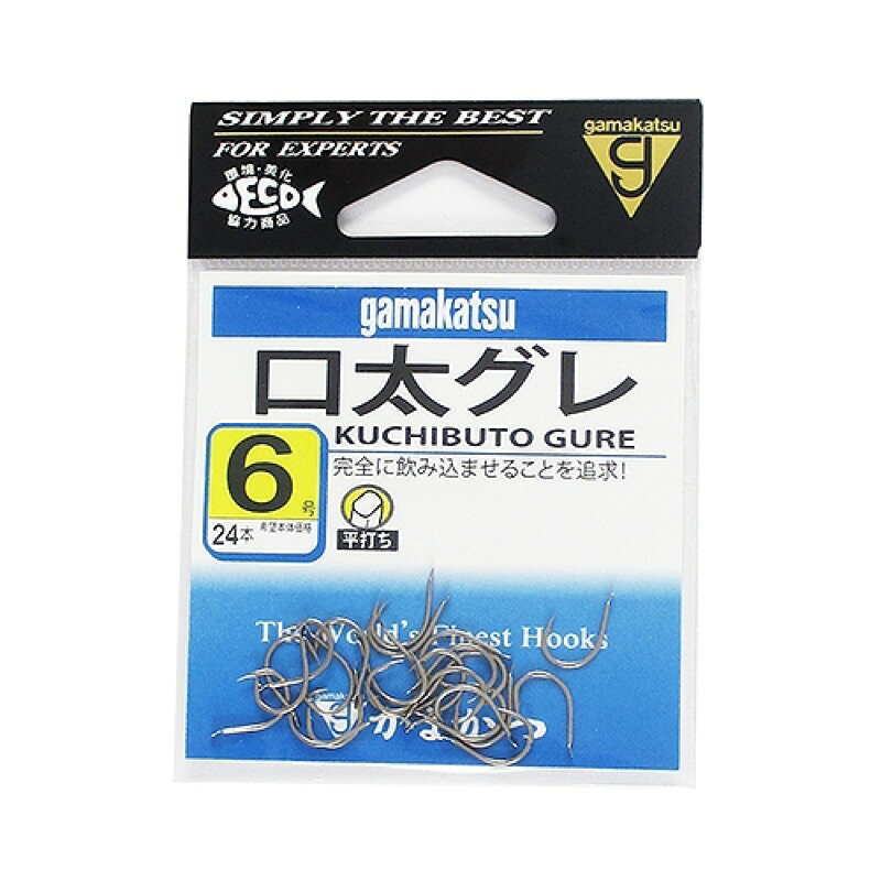 商品説明【がまかつ/Gamakatsu】毎日のように攻め続けられてスレッカラシ状態の口太にも、違和感なく吸い込ませる細軸・短軸・半スレタイプ。さらなる小鈎化で新たなる戦略が生まれる専用スペシャルフックの登場です。(平打ち)ITEM INFO...