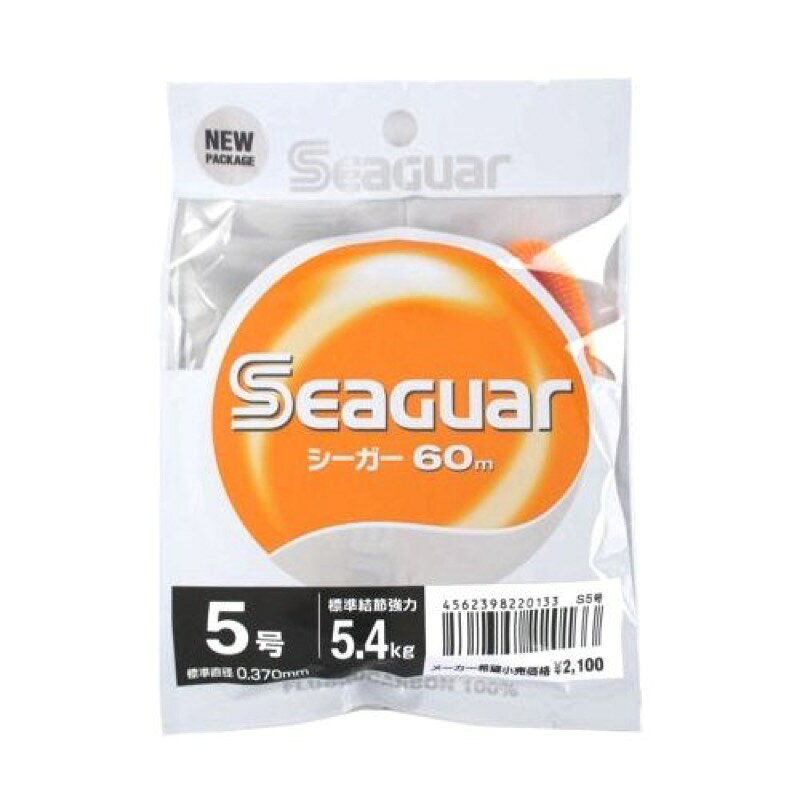 商品説明強く、しなやかに。進化を続けるフロロカーボンハリスの原点。シーガーならではの強さとしなやかさが船釣りから投げ釣りに、ソルトルアーのリーダーにとさまざまなジャンルで使われています。シーガーは結節強力を重視!ラインで負荷が一番かかる部分...