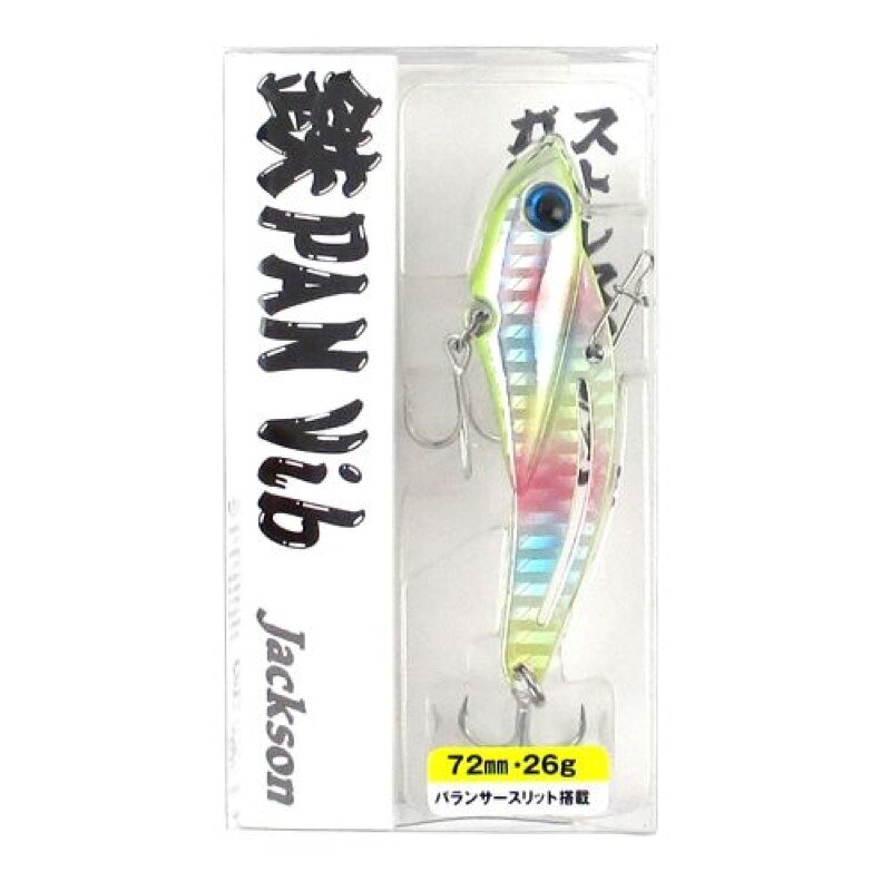 商品説明【ジャクソン/Jackson】[Teppan Vib/テッパンバイブ]ITEM INFORMATION[環境美化協力商品]タイプシンキングカラーLCD レモンキャンディサイズ26g全長72mm自重26gタイプバイブレーションフック有...