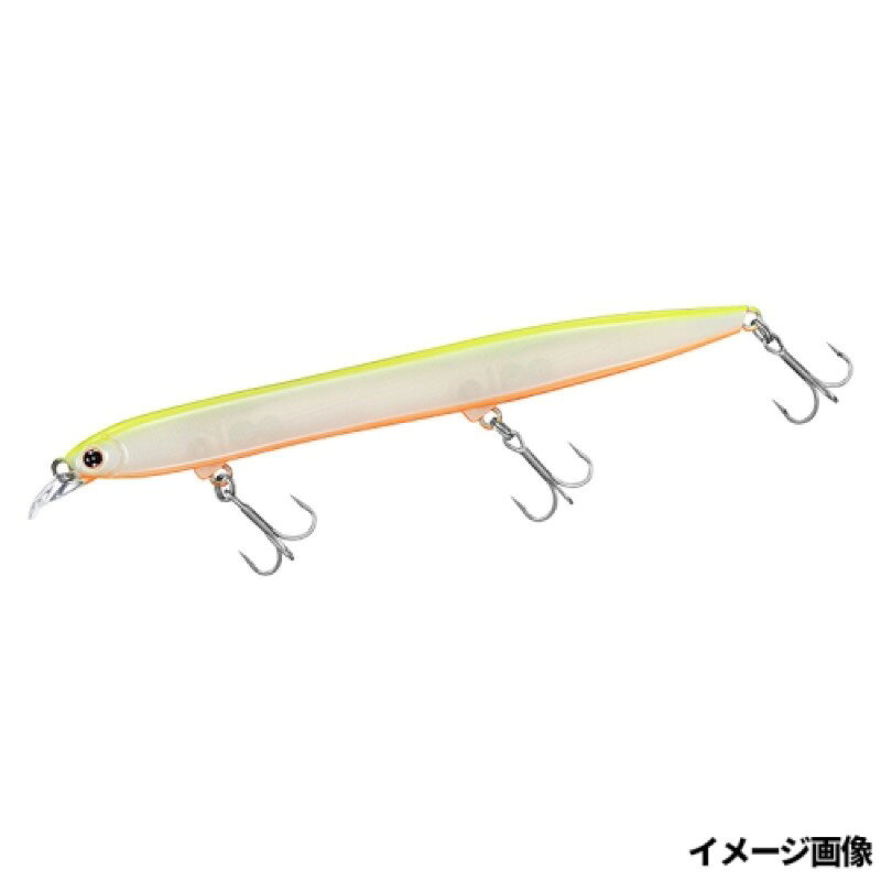 商品説明細身・小型ベイトに偏食している時、激スレ時に最適。バチ、サヨリ、シラスはもとより、イワシや稚アユ等の小型ベイトパターンにベストマッチな極スリムシルエット。高レスポンス&スレに強いタイトウォブンロール+テールスライドアクションで、低速...