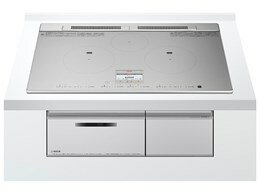 スペック情報 設置タイプ&nbsp;ビルトインヒーター3 口ロースター両面火力左：3.2kW 右：3.2kW 中央：1.6kWグリル火力上：1.4kW 下：1.2kW火力調整左右IH：9段階 中央IH：7段階電源200 V電気容量30 A消...