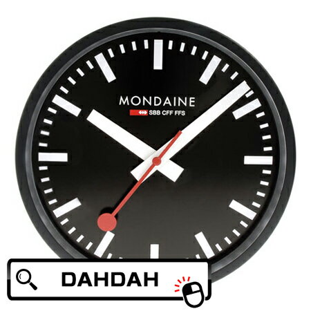 メーカー：MONDAINE モンディーン製品名：A990.CLOCK.64SBBケース径：250mmケース素材：アルミ820gクオーツ非防水風防：強化ミネラルガラスメーカー保証1年間メーカー希望小売価格はメーカーカタログに基づいて掲載してい...