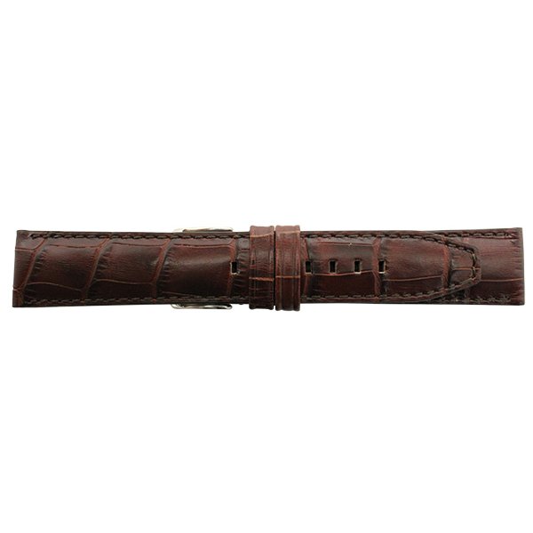 メーカー：BAMBI LEATHER バンビ レザー製品名（メーカー型番）：BKE112BWJANコード：4907924670431サイズ（mm）：ベルト幅-美錠幅 24-22バンド素材：牛革型押しバンドカラー：ダークブラウン仕立て：ウェル...