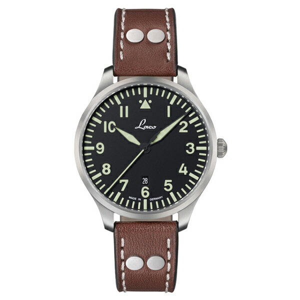 メーカー：Laco ラコ製品名（メーカー型番）：861807.2.DJANコード：4562424822591ケースサイズ：直径40mm/厚み9mm/重さ58gケース：ステンレススティール (ブラッシュ仕上げ)ストラップ素材：カーフレザー (...