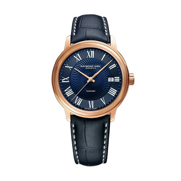 メーカー：RAYMOND WEIL レイモンド ウェイル製品名：2237-PC5-00508キャリバー：自動巻き（RW4200）ケースサイズ：39.5mm 厚さ: 9.2mmケース素材：ステンレススティール（ローズゴールドPVD加工）防水：...