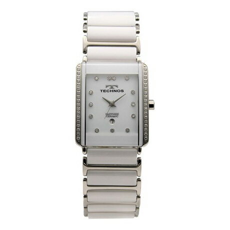 メーカー：TECHNOS テクノス製品名：T9C09TWJANコード：4589911883255防水：3気圧防水ケースサイズ（mm）：（横）約28mm×（縦）約32.6mmバンド素材：セラミック＆ステンレスベルトケース素材：セラミック＆ステ...