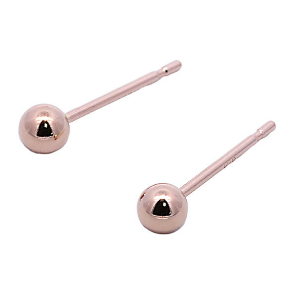 素材：K18PG サイズ ボール直径：約3mm ポスト長さ：約9.0mm ポスト太さ：約0.6mm メーカー希望小売価格はメーカーカタログに基づいて掲載しています 「※衛生面の観点から、返品・交換の対応をお受けできませんので、あらかじめご了...