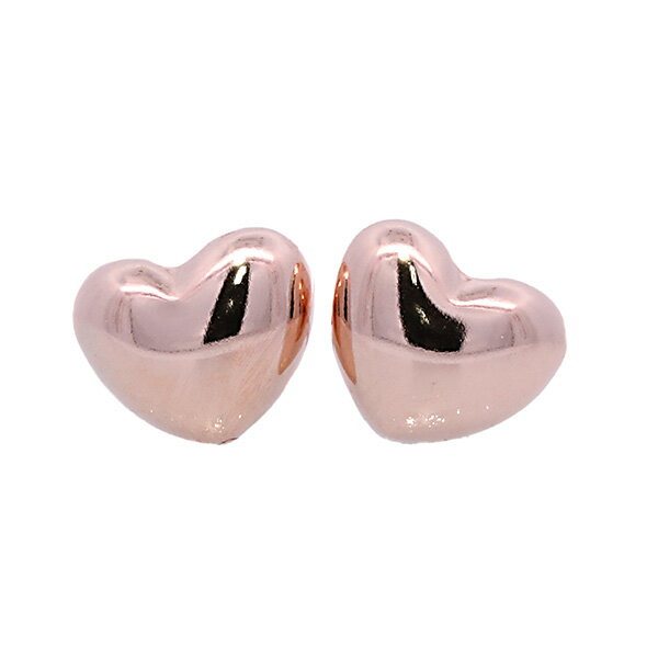 ぷっくり地金のピアスに大きめサイズのハートが登場。 甘さ全開の可愛いピアスです。 【素材】K18PG 【縦】約4.5mm 【横】約5.5mm 【厚み】約3.5mm 【針の長さ】約10mm 【針の太さ】約0.6mm ※在庫切れの場合、ご注文を...