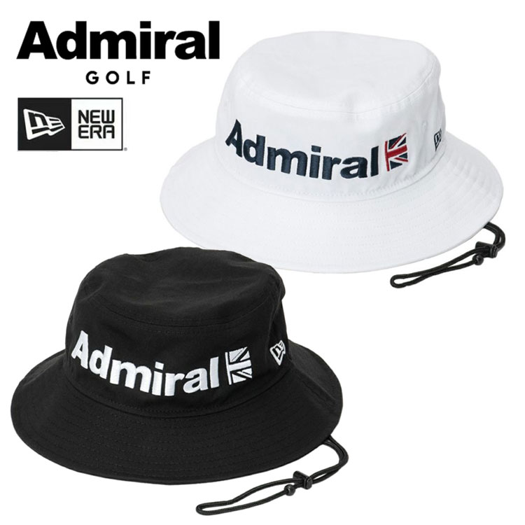 ■サイズ：(頭周り)フリー 約59cm ■素　材：(本体)綿100% ■あご紐は取り外し可能 Neweraコラボ商品。Admiralの大きなロゴ刺繍が特徴。コットンツイル生地を使用したアドベンチャーハット。 ※時間差でこの御注文より先に売れ...