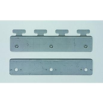 スワロン「ストリップドアーシート」の固定金具です。 商品名：Bタイプ固定式200Wハンガー　スチール 製造元：スワロン株式会社 素　材：スチール 規　格：Bタイプ　200W　スチール