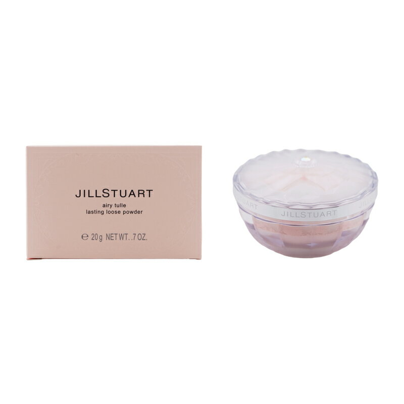 JAN 4971710272956 やさしいタッチと思いどおりの色づき 【商品名/内容物】 JILLSTUART ジルスチュアート エアリーチュール ラスティングルースパウダー 03 shimmer 20g 【使用方法】 パフをメッシュに押...