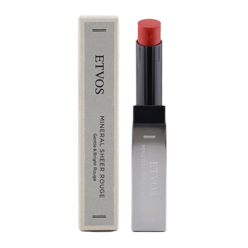 JAN 4580682135079 繊細なくちびるの、運命を変える 新ミネラルシアールージュ誕生 【商品名/内容物】 ETVOS エトヴォス ミネラルシアールージュII 本体 レッドグラッセ 2g 【使用方法】 ●一日に数回くちびるにご使用...
