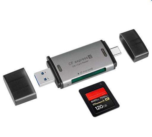 全タイプ対応+高速伝送:CFexpress Type A/B、XQD、SD の 4 種類の単一カード専用リーダーをラインアップ。いずれも高速伝送性能をサポートし(CFA は最大 10Gbps に対応)、さまざまなメモリーカードの読み取りニー...