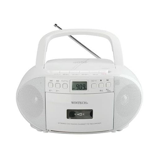 星(白抜き)シンプル操作で使いやすい、基本機能がしっかり装備されたお手軽CDラジカセ星(白抜き) 【CDプレーヤー】プログラム再生、一曲/全曲リピート再生、ランダム再生に対応。 【ラジオ】AM/FM(ワイドFM対応)放送局を数字で合わせられ...