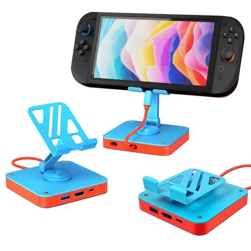 【対応機種】:Switch2/Switch/Switch有機ELモデル/ROGALLY/X/Steamdeck/Oled/旧型Switch/EL兼用TVドックこのSWITCHドックは充電モードとTVモード、二つモードが搭載され。Switch...