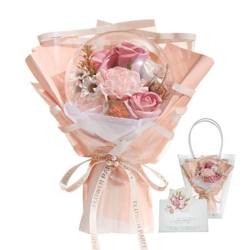 観賞用 💐【自立型スタンド&amp;ボール型アクリルカバー】透明感のあるアクリル製ボール型カバーと安定感のある自立型スタンドを組み合わせたデザイン。花瓶いらずでそのまま飾れ、お部屋に上品で華やかな彩りを添えます。 ...