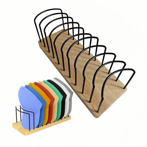 1.長さ26.5cm、幅10cm、高さ10cmというコンパクトなサイズのため、デスクの上、棚、あるいは狭いスペースにもぴったり収まります。大きなスペースを取らずに、たくさんのキャップを収納できる十分なスペースを提供します 2.ベースは厚さ1...