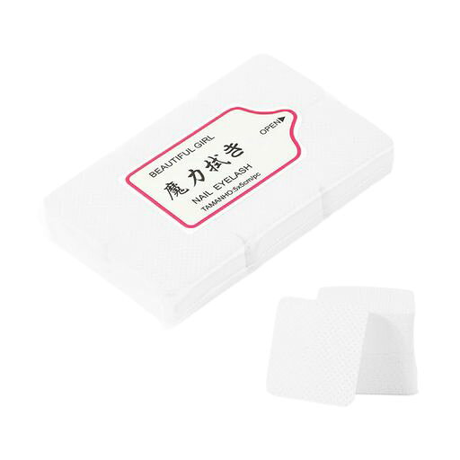 ただのティッシュ ネイルワイプのサイズ約4.8cmx4.8cm。 キッチンペーパーを切る時間を節約して、使用&amp;携帯便利。 油分の除去や未硬化ジェルの拭き取り、軟化した接着剤の除去など、多用途に使える便利なコットンワイプ。 このネイル...