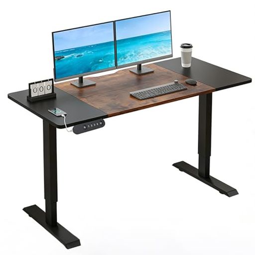 【ゆったり広々天板】天板サイズ 140cmx60cm、4 枚のパネルで構成され、モニター 2 台やキーボード、文房具などをゆったり配置可能。本体重量約 22kg で安定性にも優れ、長時間の作業も安心です。 【電動でスムーズ昇降】高さ調整範囲...