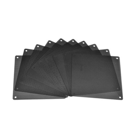 製品サイズ: 約120 x 120 x 0.45mm、メッシュ穴径約1mm、取付穴径約5mmの標準的な120mmファン用フィルターです 素材と耐久性: PVC製で水洗い可能、錆びつかない素材を使用しており、繰り返し清掃して長くお使いいただけ...