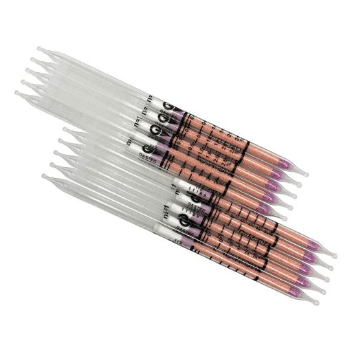 ●目盛範囲:(0.05)~2.5%●吸引回数:2回(200ml)、1回(基準)(100ml)、1/2回(50ml)●測定時間:2分、1分、30秒●係数:0.2、1、3●変色:淡紅色右向き矢印淡青色●温・湿度補正:温度●有効期限:最長3年