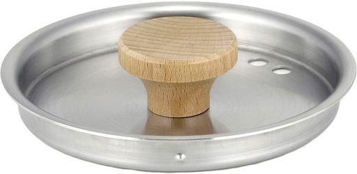 サイズ(約):外径9.4x高さ2cm 本体重量:約65g 素材・材質:フタ/18-8ステンレス、ツマミ/天然木 原産国:日本 ※「42343珈琲考具ツードリップポットPro」の専用フタ(単品)。他の商品には使用不可