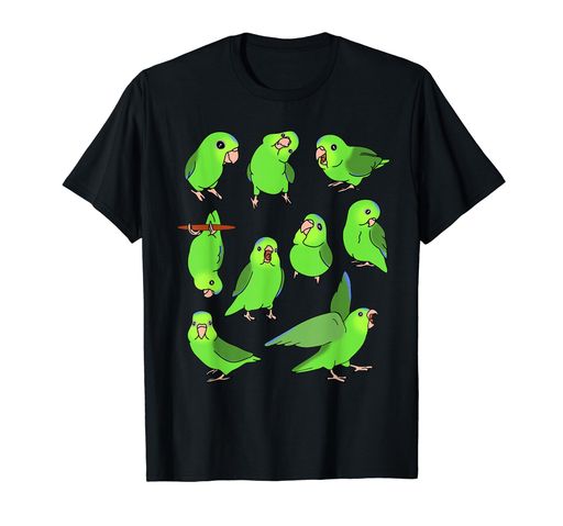 オウム好きのためのかわいいグリーンのオウムの模様デザイン。 グリーンランプ Parrotlet オーナーへの面白いオウムの贈り物のアイデア。 このクールなオウムアパレルをあなたのワードローブに加えましょう。 ガールフレンド、奥様、鳥のお母さ...