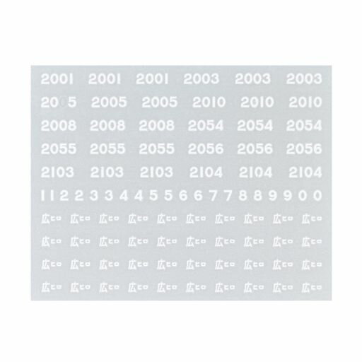 鉄道模型パーツ HOゲージ ブランド:レボリューションファクトリー 原産国:日本 インレタ