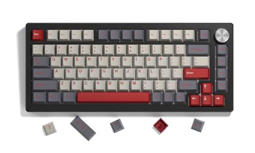 【耐久性のあるダブルショットPBTキーキャップ】しっかりとしたキーキャップを探すのにまだ苦労していますか?私たちのWomierカスタムキーキャップは、強力なPBT素材とダブルショット製法で作られており、耐久性が高く、油汚れや傷などの摩耗に強...