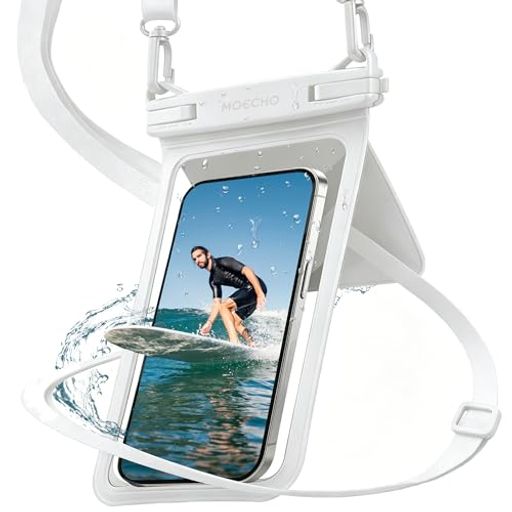 【ダブルポケット設計・スマホ+小物をすっきり収納】 スマホ用ポケットに加え、小物収納ポケットを備えたダブルポケット設計です。鍵・現金・イヤホン・リップなどの小物をスマホと分けて収納できるため、ビーチやプールでも貴重品をまとめて持ち歩けます。...