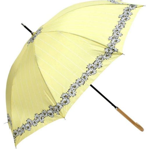 サイズ:親骨60cm レディースでしっかりサイズ60cm大判の大きい長傘。上質のレザーハンドル仕上げで大きいだけではなくおしゃれです。 ワンタッチジャンプ傘で開閉楽々。 丈夫軽量グラスファイバー骨で軽くて差しやすい。ちょっとした強風でも楽々...