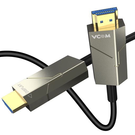 ❤【HDMIアクティブ光ファイバーケーブル 】VCOM HDMI 2.0ケーブルは、4K@60Hzでの高品質な信号伝送、信号損失がなく、従来のHDMIケーブルよりも安定した性能を保証します。普通のケーブルは、50ft/15m以内のデータ伝送...
