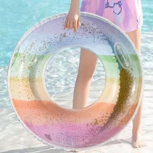 [パッケージの内容] :1*丸型 90#浮き輪便利な持ち手付き。重量 約320g空気注入時(約)外径75cm、内径35cm ・空気未注入時(約)外径83cm、内径29cm。12歳以上おすすめ!利用可能人数 1名! (※必ず保護者同伴のもと、...