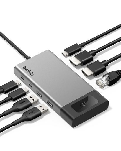 【デュアルHDMI・4K60Hz出力】HDMIポートを2基搭載し、最大4K@60Hzの高解像度出力に対応。MST技術によりWindowsでは2画面拡張が可能。Macではミラー表示に対応し、作業効率を大幅に向上させます。 【プライバシーボタン...