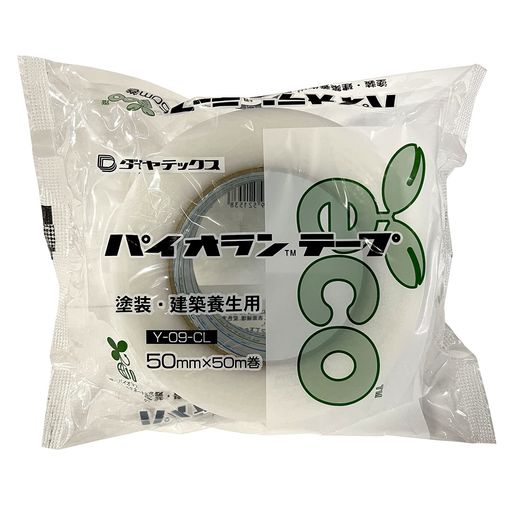 原産国:日本 基材:PEクロス、粘着剤:特殊アクリル系 カラー:クリア サイズ:50mmx50m 粘着力が強く、剥がす際には糊が残りにくい。