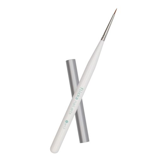 全長:148mm毛丈:6mm毛幅:1.2mm穂の厚み:1mmキャップ付(全長:80mm、内径:8mm、穴:無し) 個人、業務 なかなかニュアンスをつけるのが難しい、花びらや、小さめの範囲の塗り潰しなどに。日本画用細筆のように、筆先をまとめた...