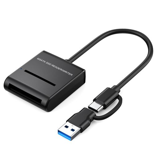 1) このUSB3.0 - MSATA SSDエンクロージャは、MSATAコネクタ68ピンSSD専用です。30x50mmサイズのMSATAソリッドステートドライブに対応しています。MSATA Mini-SATA(SATAモード)SSDをサポ...
