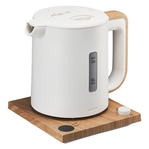 自分好みの温度が1°C単位で設定できる。温度調節50~100°C。設定した温度で保温機能30分。 飲み物や用途に合わせて温度設定できます。 見やすいダブル表示。設定温度と現在のお湯の温度がダブるで表示されるので一目で両方確認できます。 操作...