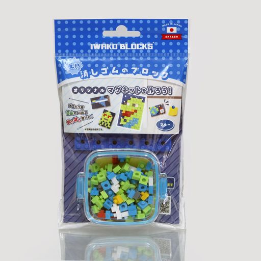 【サイズ】W12xH17.5xD2.9cm 【セット内容】つぶけしパーツ100粒/マグネット付きベース板/収納ケース 【完成品サイズ】86x57mm 消しゴムでできたブロック『けしブロ』を使って自分だけのオリジナルマグネットが作れます!同梱...