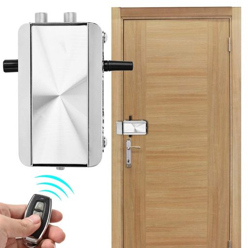 【専用機能】 -- スマートロック, 低電圧ロック保護機能とアラーム音プロンプト機能:バッテリー電圧が低下し、電力が消費されると、リモートコントローラーはドアをロックできません(リモートコントローラーはロックできず、4つのアラームを生成でき...