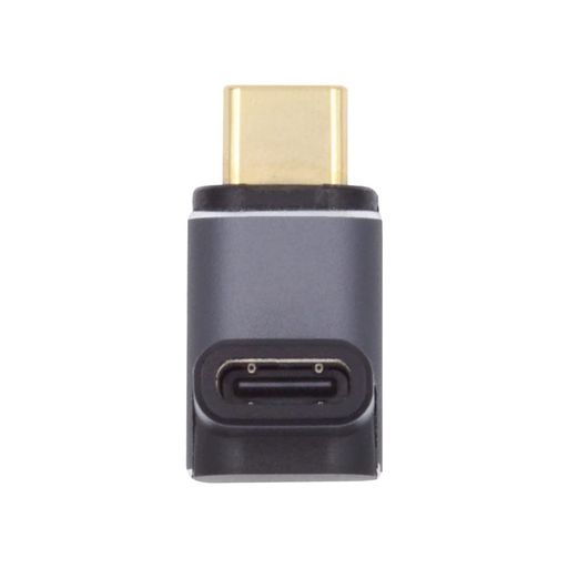 女性90度の上の40GbpsUSB4タイプCの男性は100W力データ8Kビデオアダプターを曲げましたType-C40Gbps用マグネットコネクタ USB4アダプタは、100W20v5a電源最大と40Gbpsのデータ定格をサポートしています。...